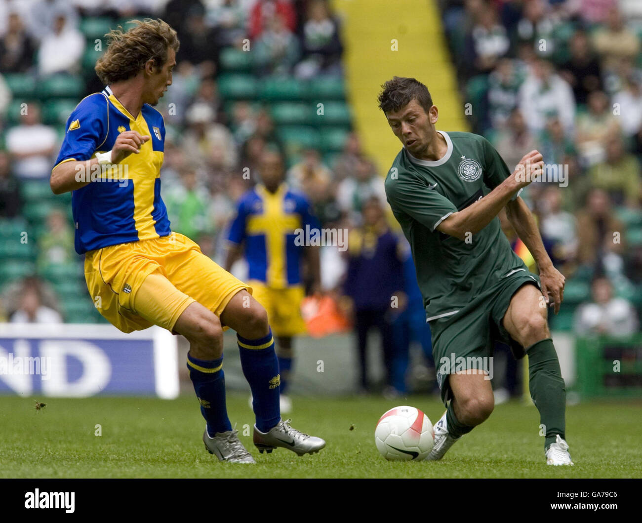 Soccer - Friendly - Celtic v Parma - Celtic Park. Celtic's Massimo ...