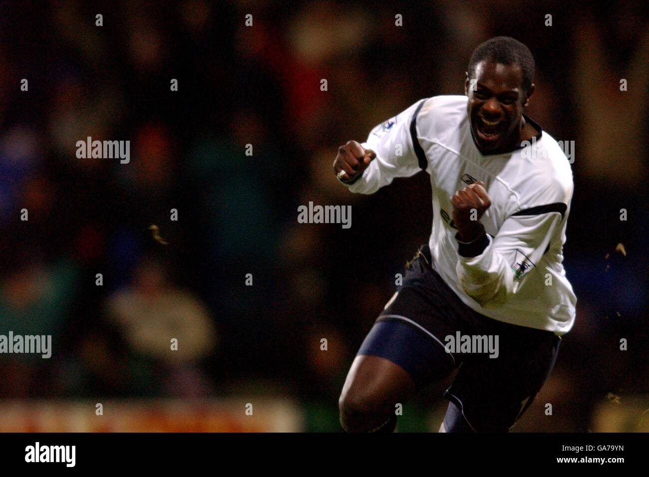 Bolton Wanderers' Michael Ricketts celebrates scoring the equalising ...