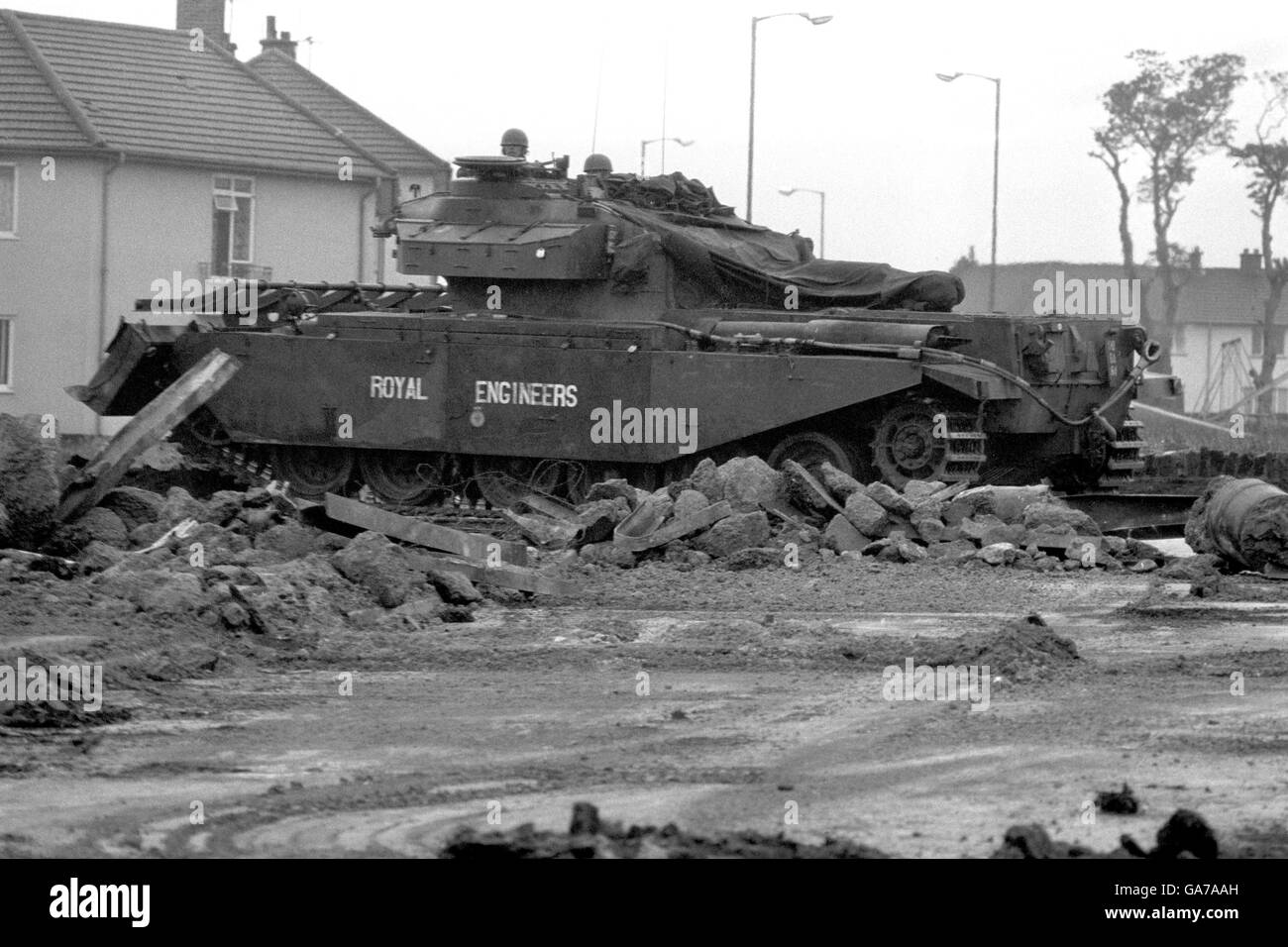 Northern Ireland - Operation Motorman Stock Photo - Alamy