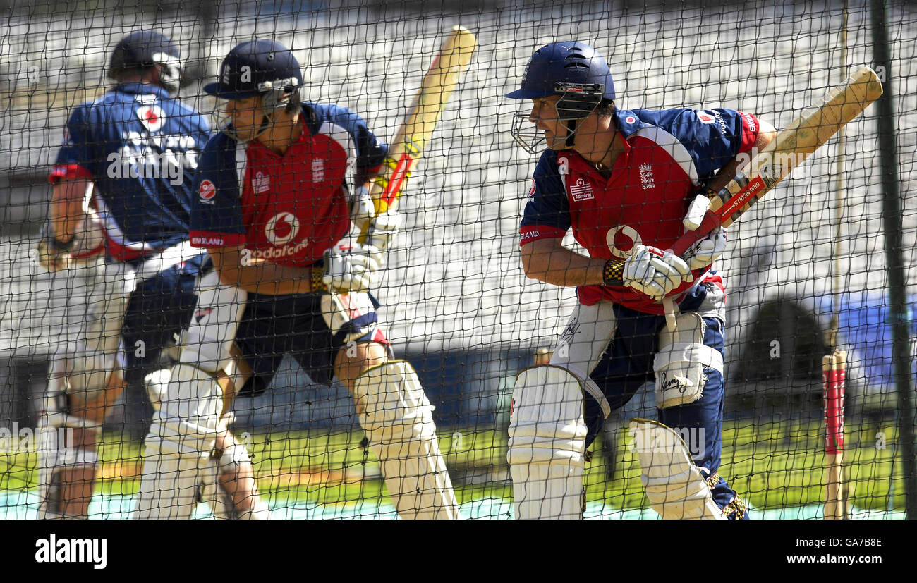 Cricket - England Training and Press Conference - The Brit Oval Stock ...