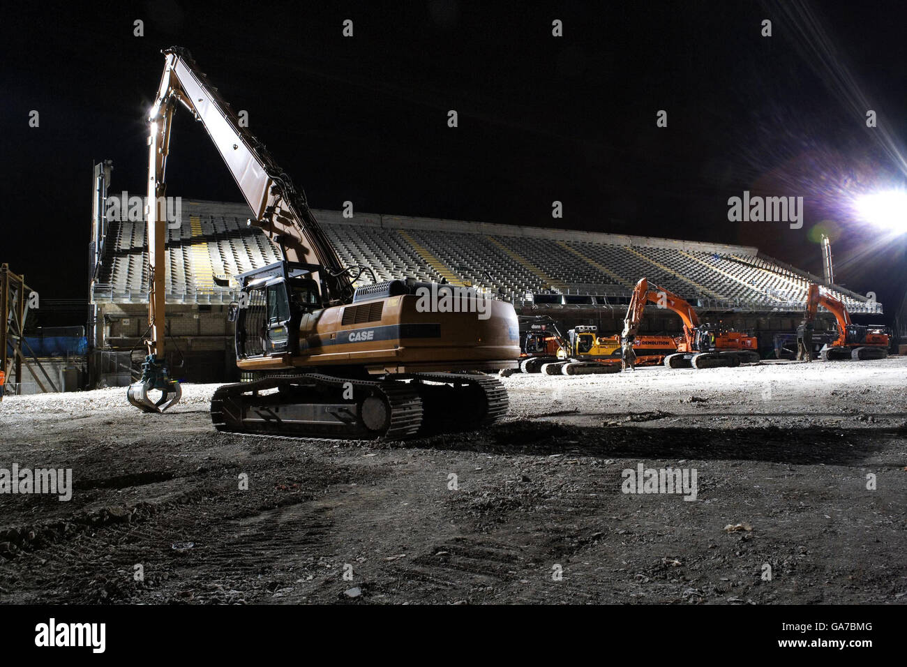 The West stand at Lansdowne Road stadium, which has now been ...