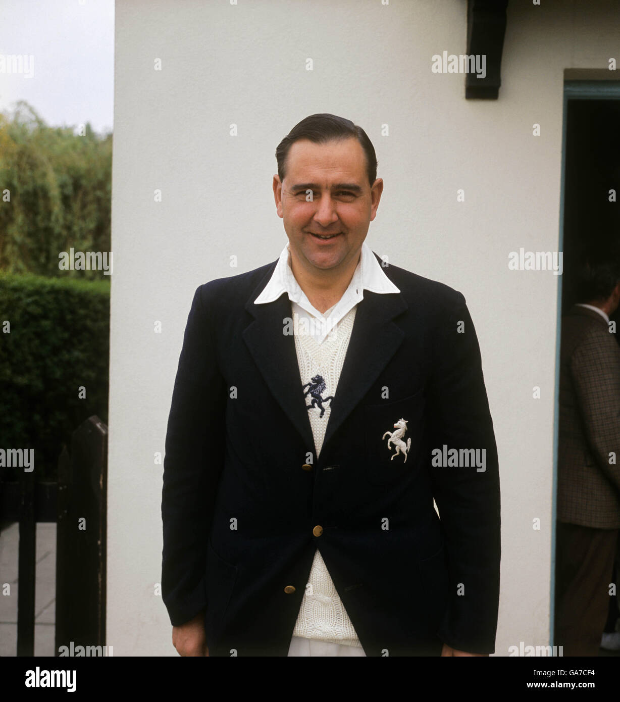 Cricket - County Cricket Essex v Kent - Romford. Colin Cowdrey, The ...
