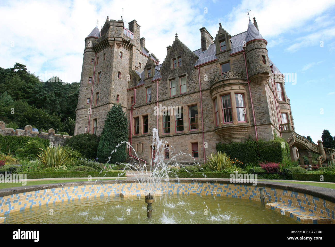 Belfast Castle. A general view of Belfast Castle Stock Photo - Alamy