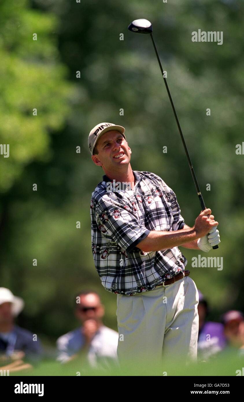 Golf - US Open - Tulsa - Third Round. Kevin Sutherland in action Stock ...