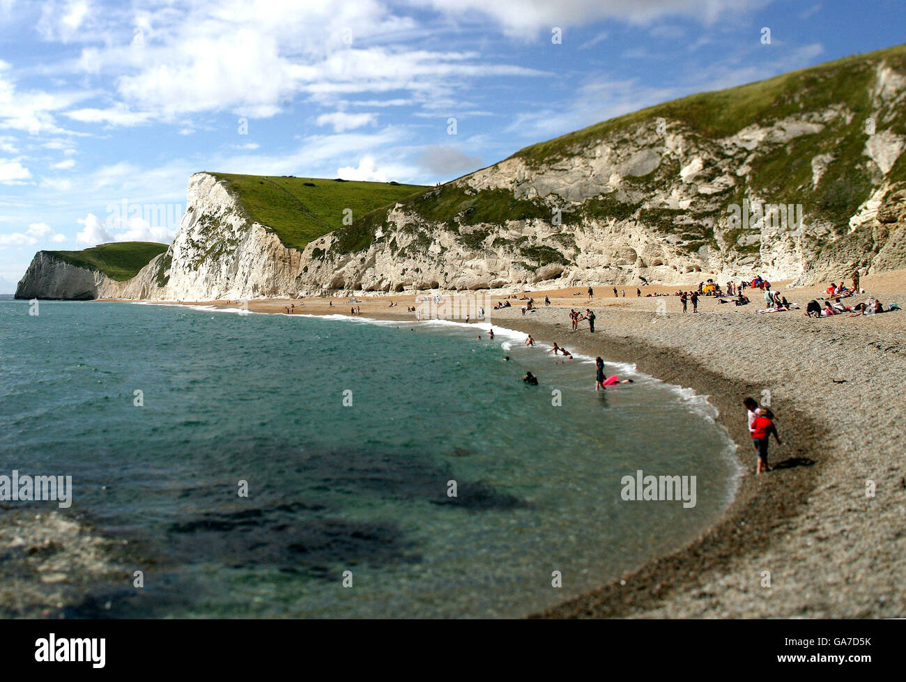 Lulworth Cove - Dorset Stock Photo - Alamy