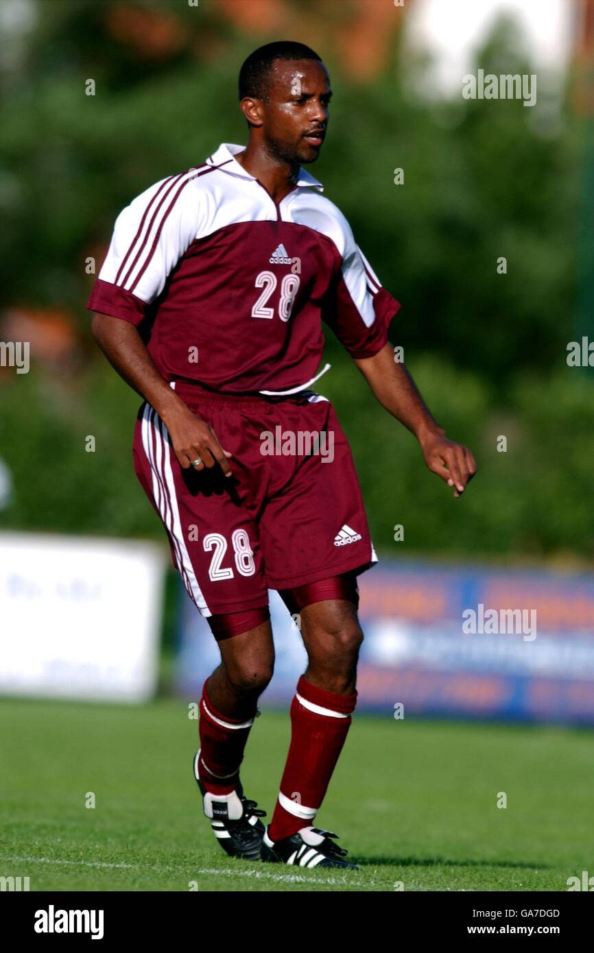 Soccer - Friendly - Motherwell v Qatar. Ahmed, Qatar Stock Photo - Alamy
