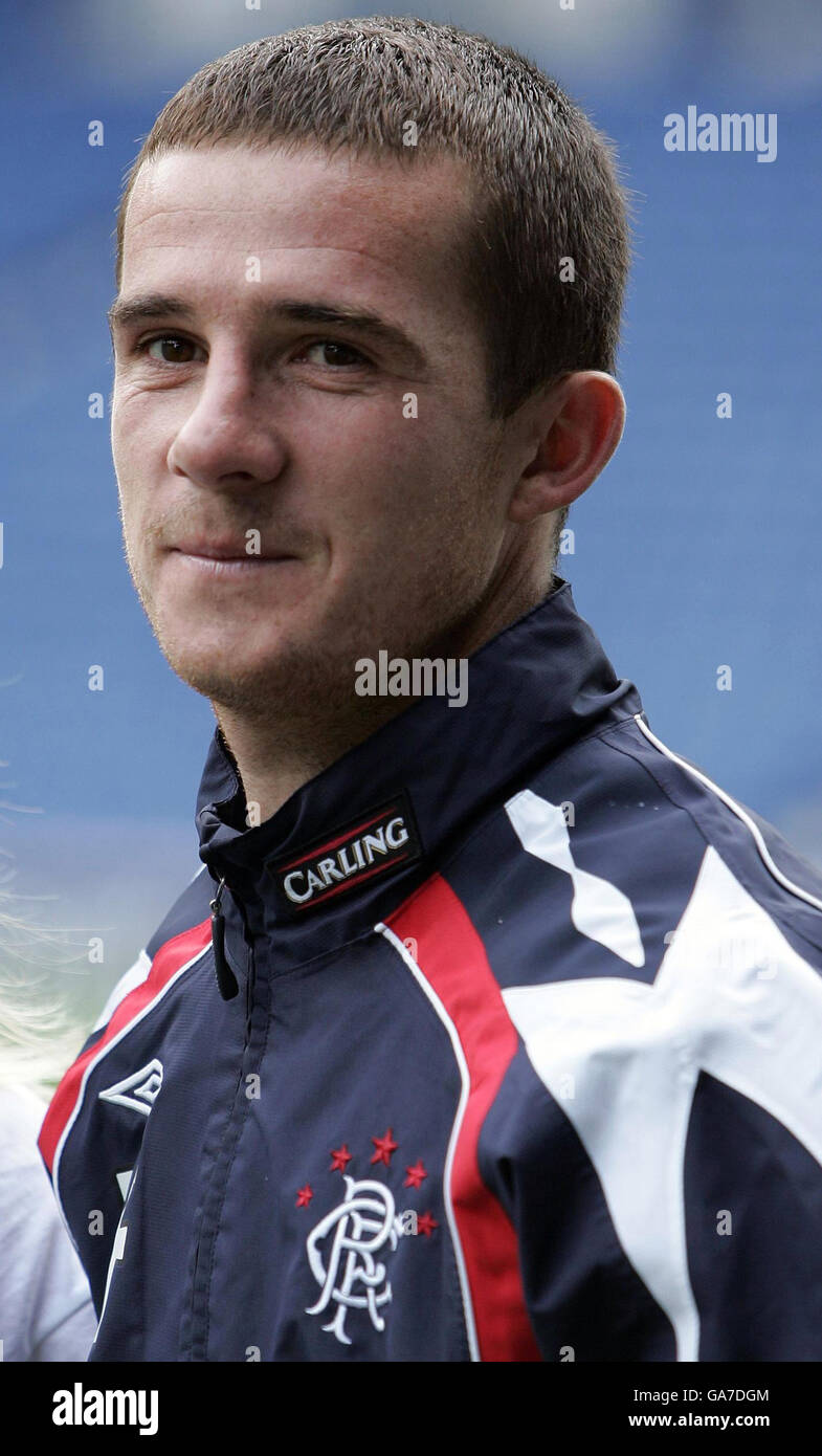 Rangers' Barry Ferguson unveils the Rangers Charity Foundation's three ...