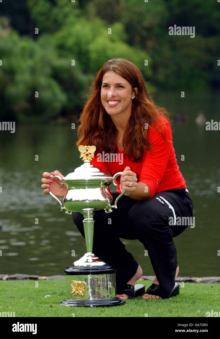 Tennis - Australian Open - Womens Final Stock Photo - Alamy