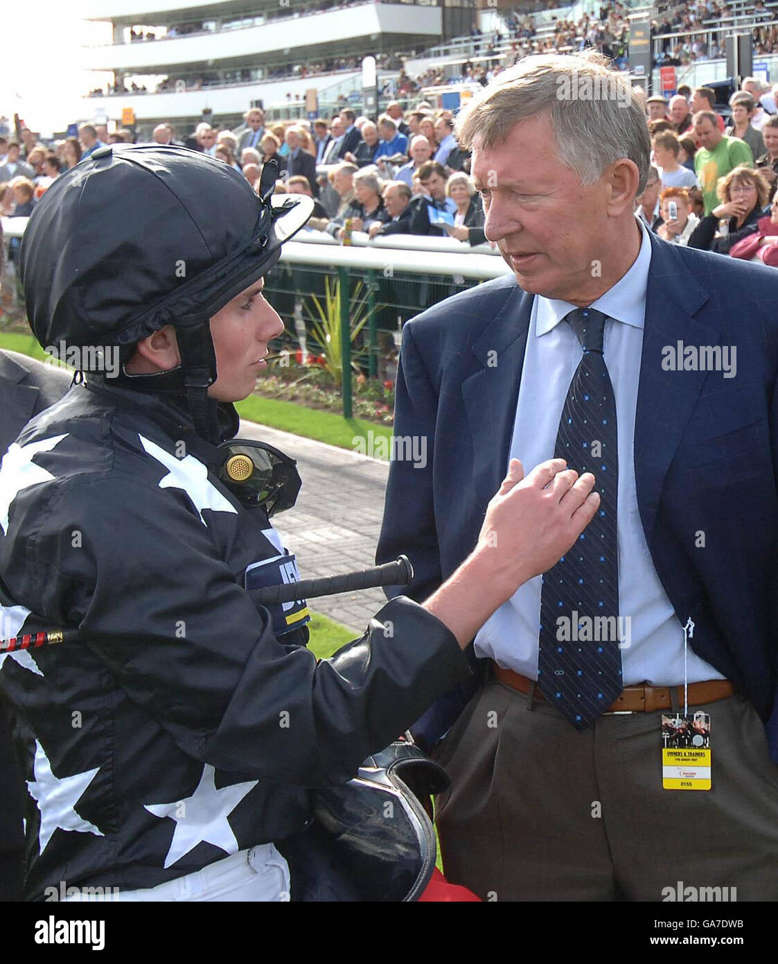 Horse Racing - Doncaster Stock Photo - Alamy
