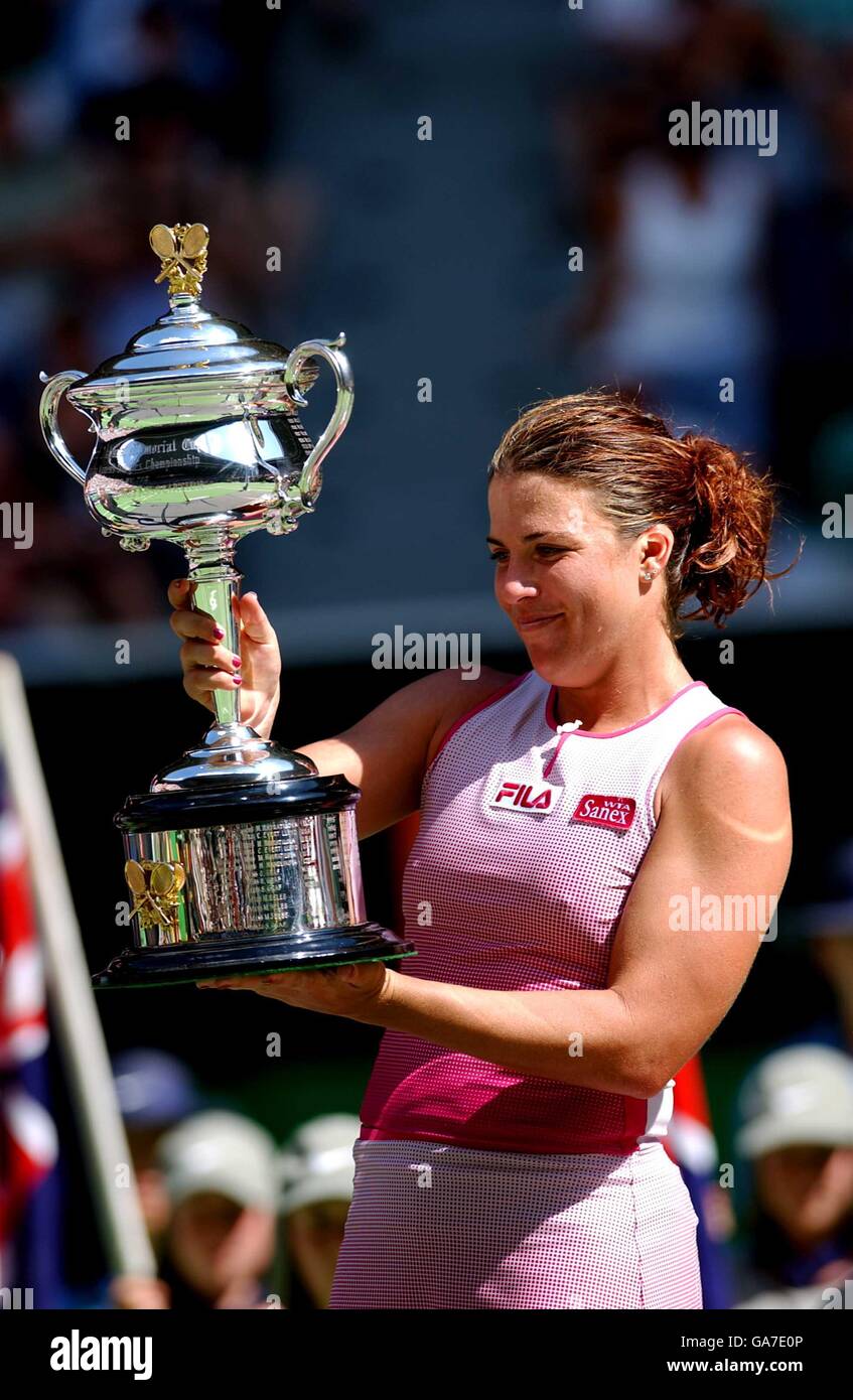 Tennis - Australian Open - Womens Final Stock Photo - Alamy