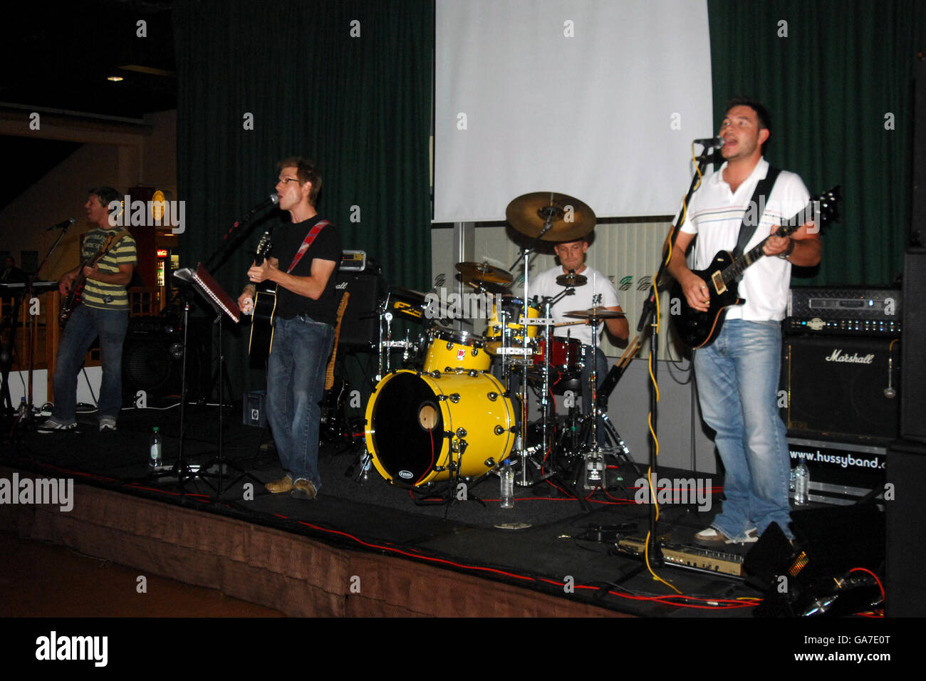 Horse Racing - Big Night Down Under - Sandown Park. 'Hussey' performing ...