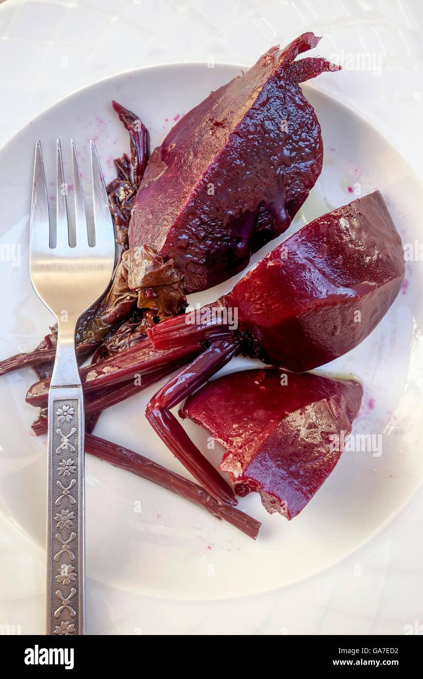 Freshly Cooked Beetroot Stock Photo - Alamy