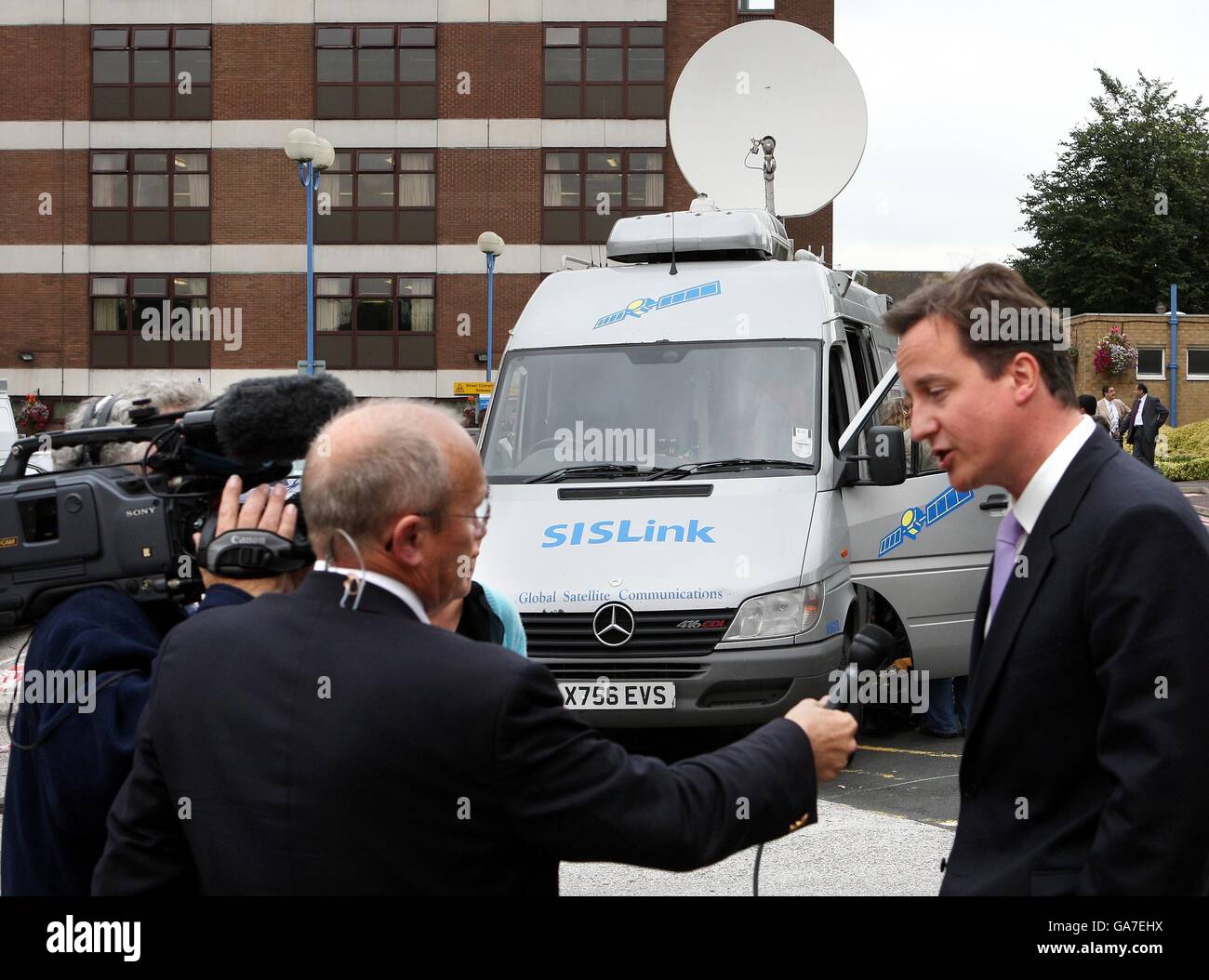Outside Broadcast Trucks High Resolution Stock Photography and Images ...