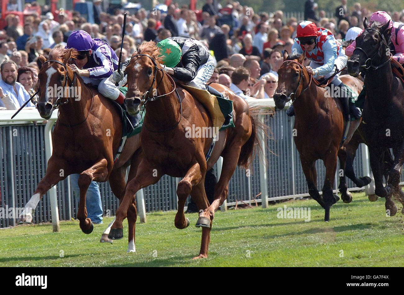 Horse Racing - Ebor Festival - Ladies Day - York Racecourse Stock Photo ...