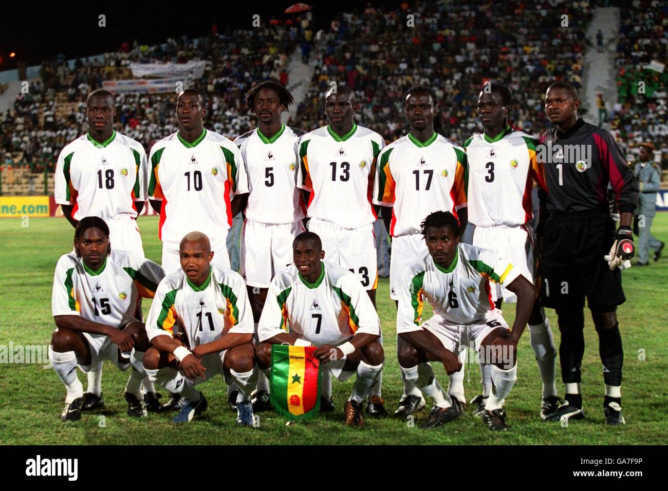 Soccer - African Nations Cup Mali 2002 - Group D - Senegal v Zambia ...