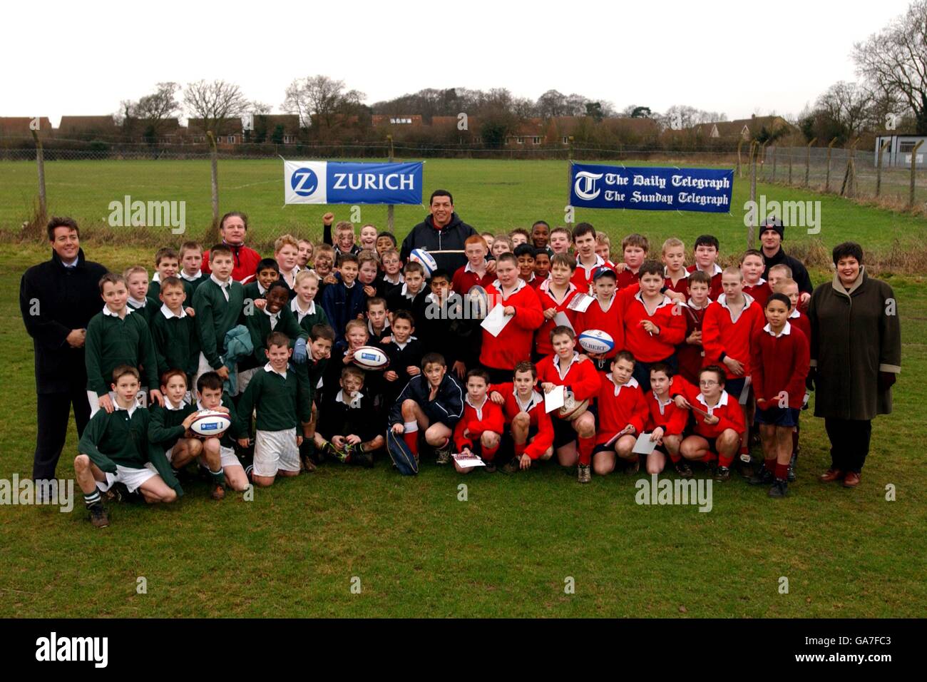 Saracens Abdel Benazzi pictured at the Letchworth Rugby Club with ...