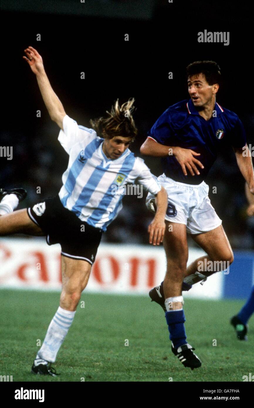 Soccer - FIFA World Cup Italia 90 - Semi Final - Italy v Argentina ...