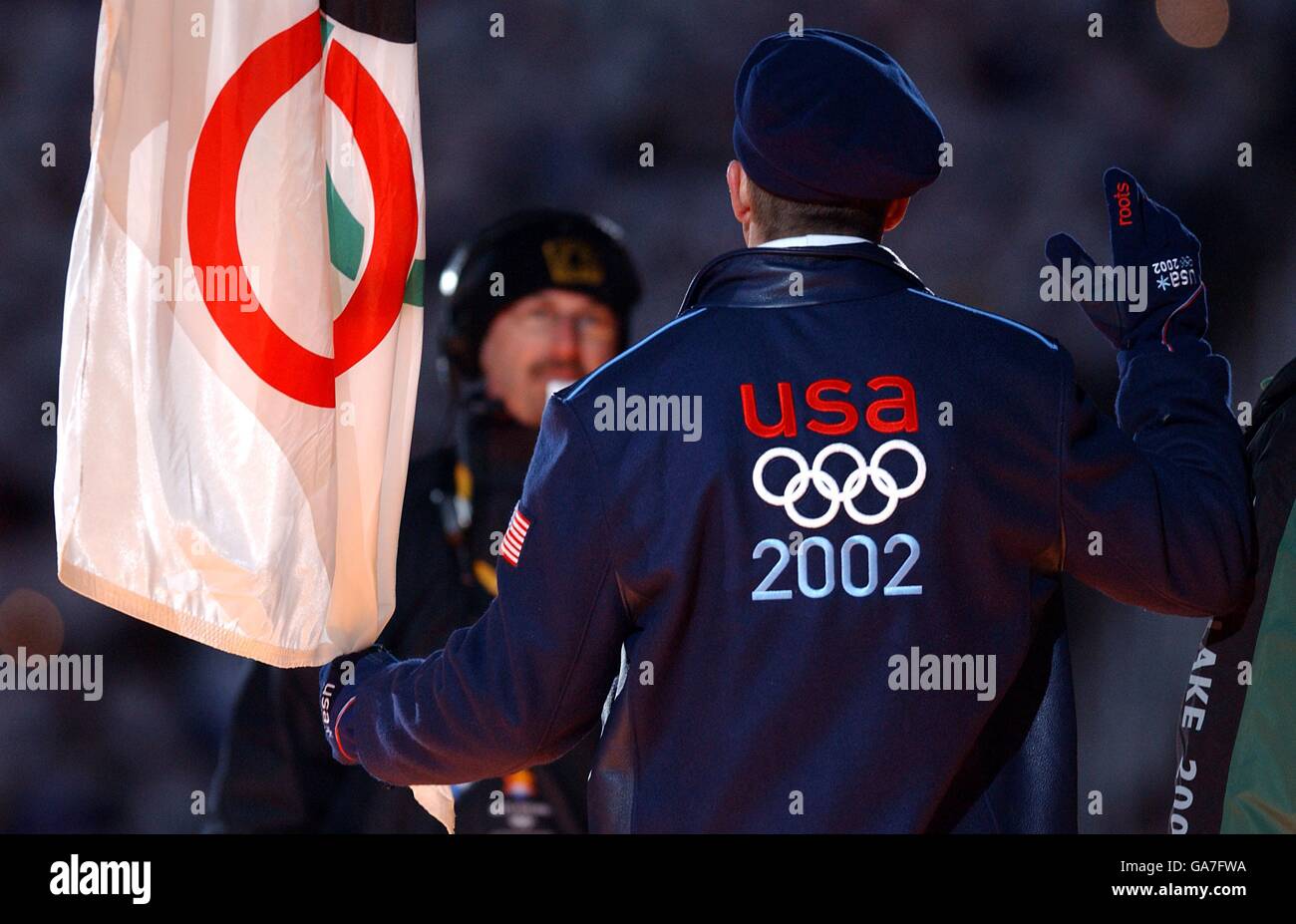 Winter Olympics - Salt Lake City 2002 - Opening Ceremony Stock Photo ...