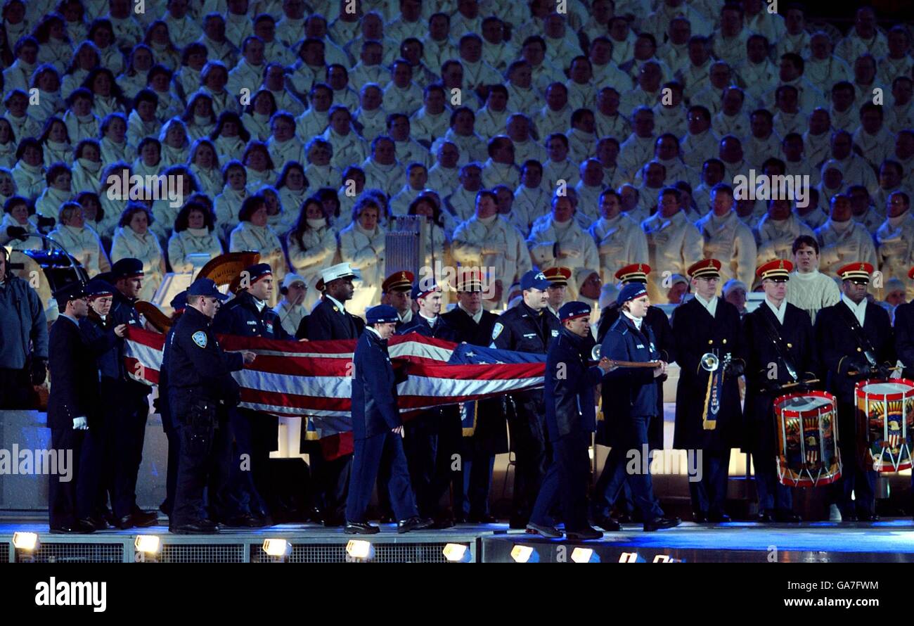 2002 winter olympics opening ceremony hi-res stock photography and ...