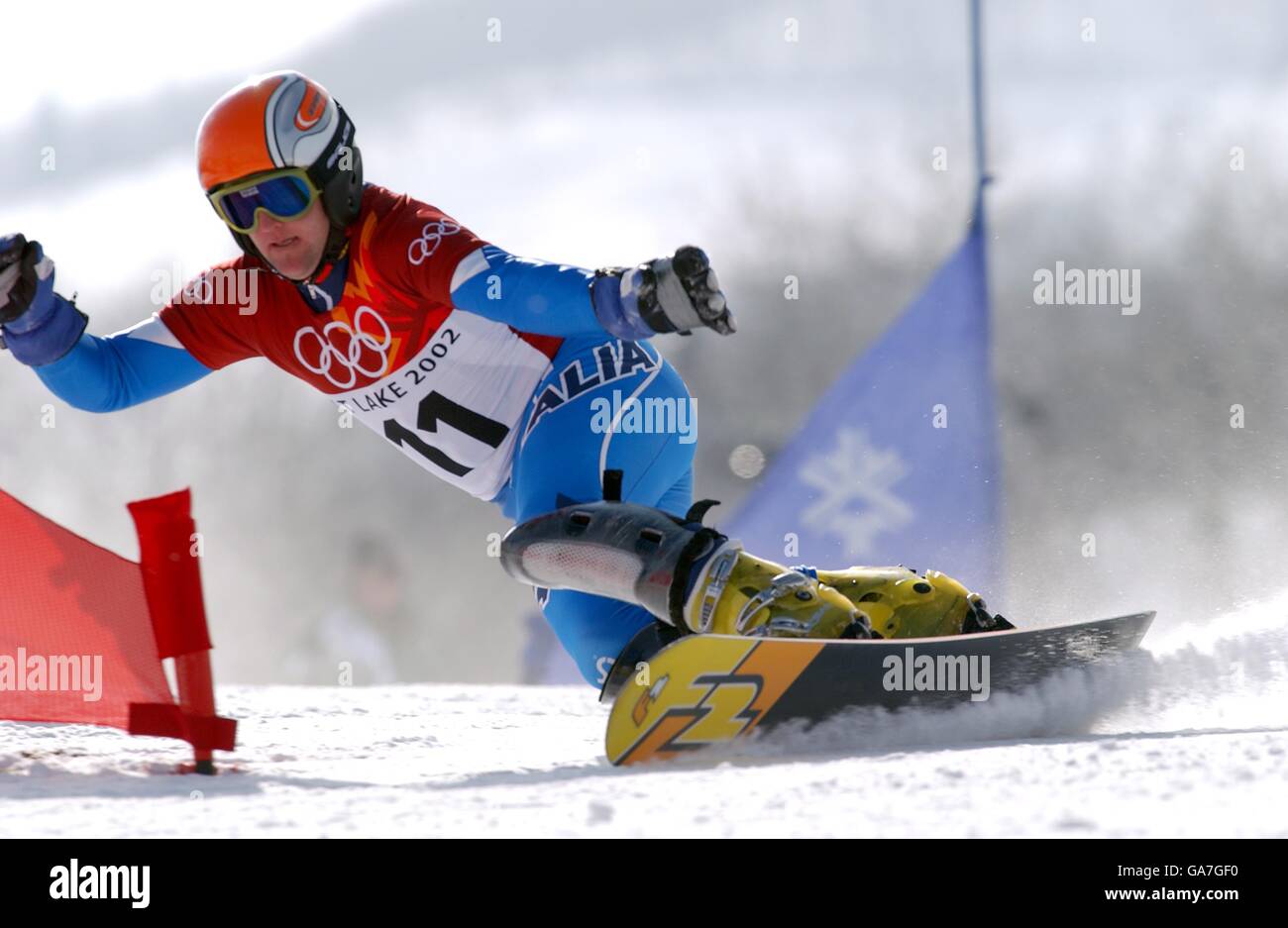 Winter Olympics - Salt Lake City 2002 - Snowboarding - Men's Parallel ...