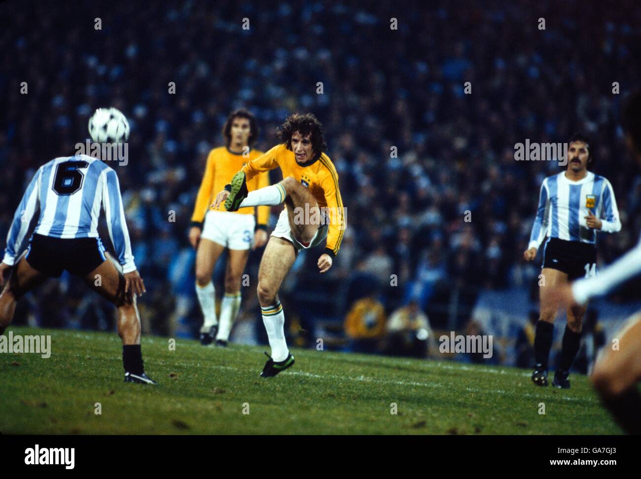 Soccer - World Cup Argentina 78 - Group B - Brazil v Argentina Stock ...