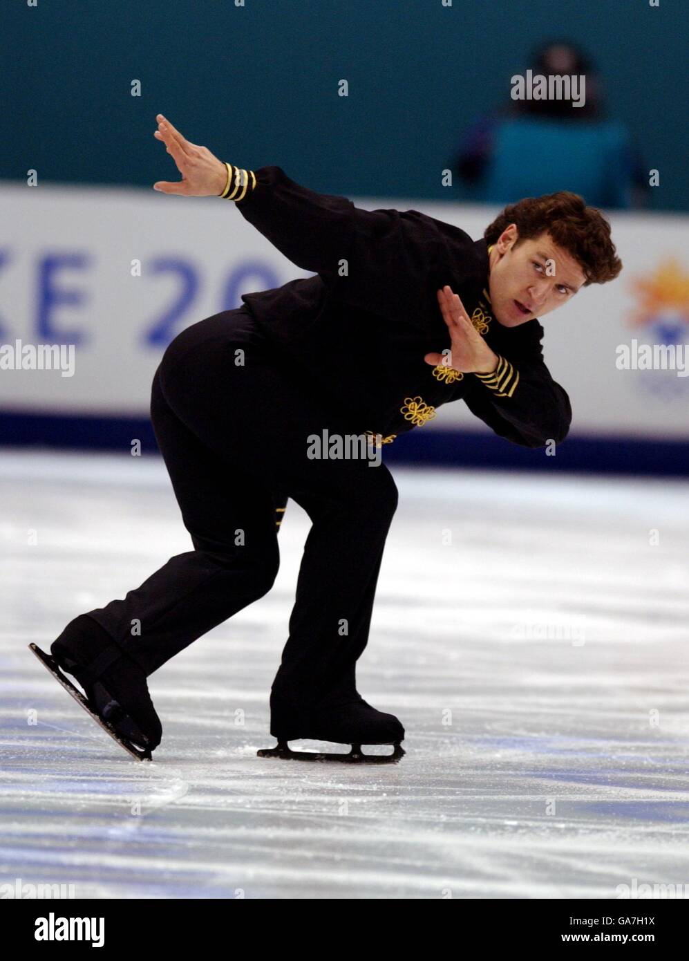 Canada's Elvis Stojko in action during his free programme Stock Photo ...