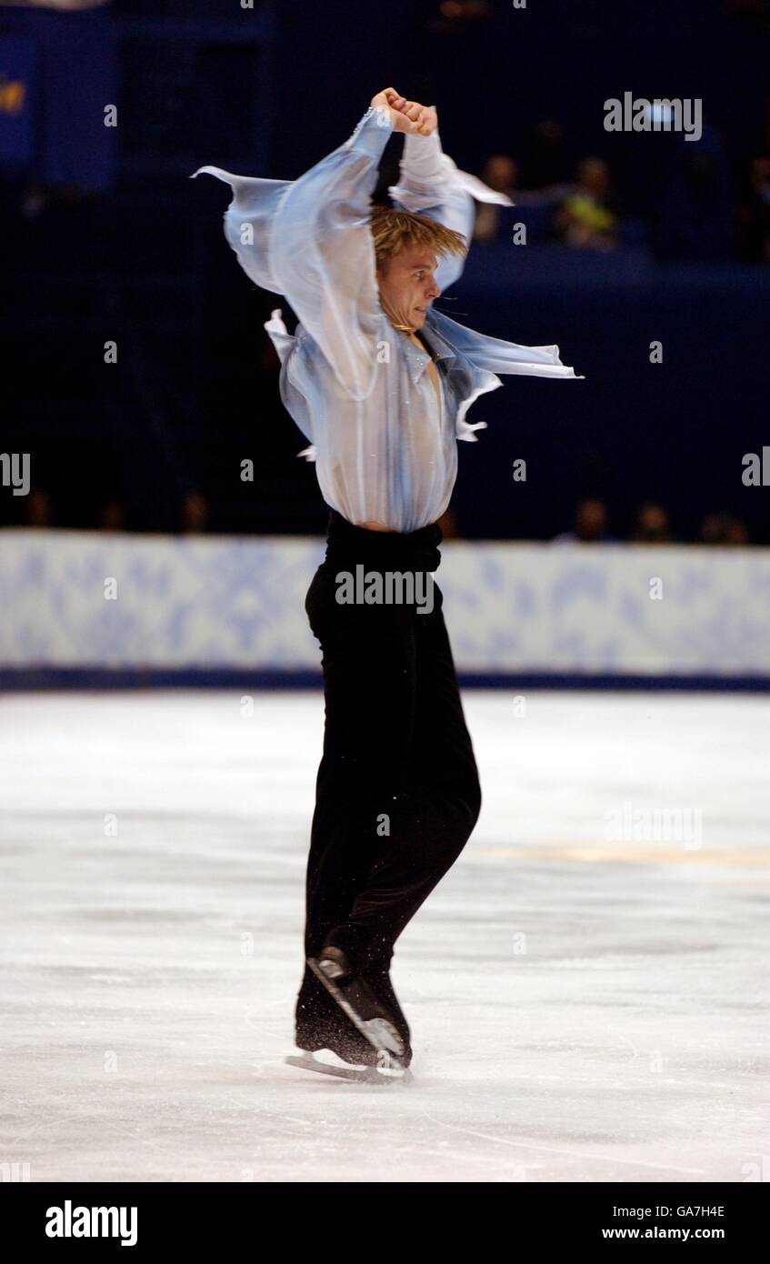 Russia's Alexander Abt in action during his free programme Stock Photo ...