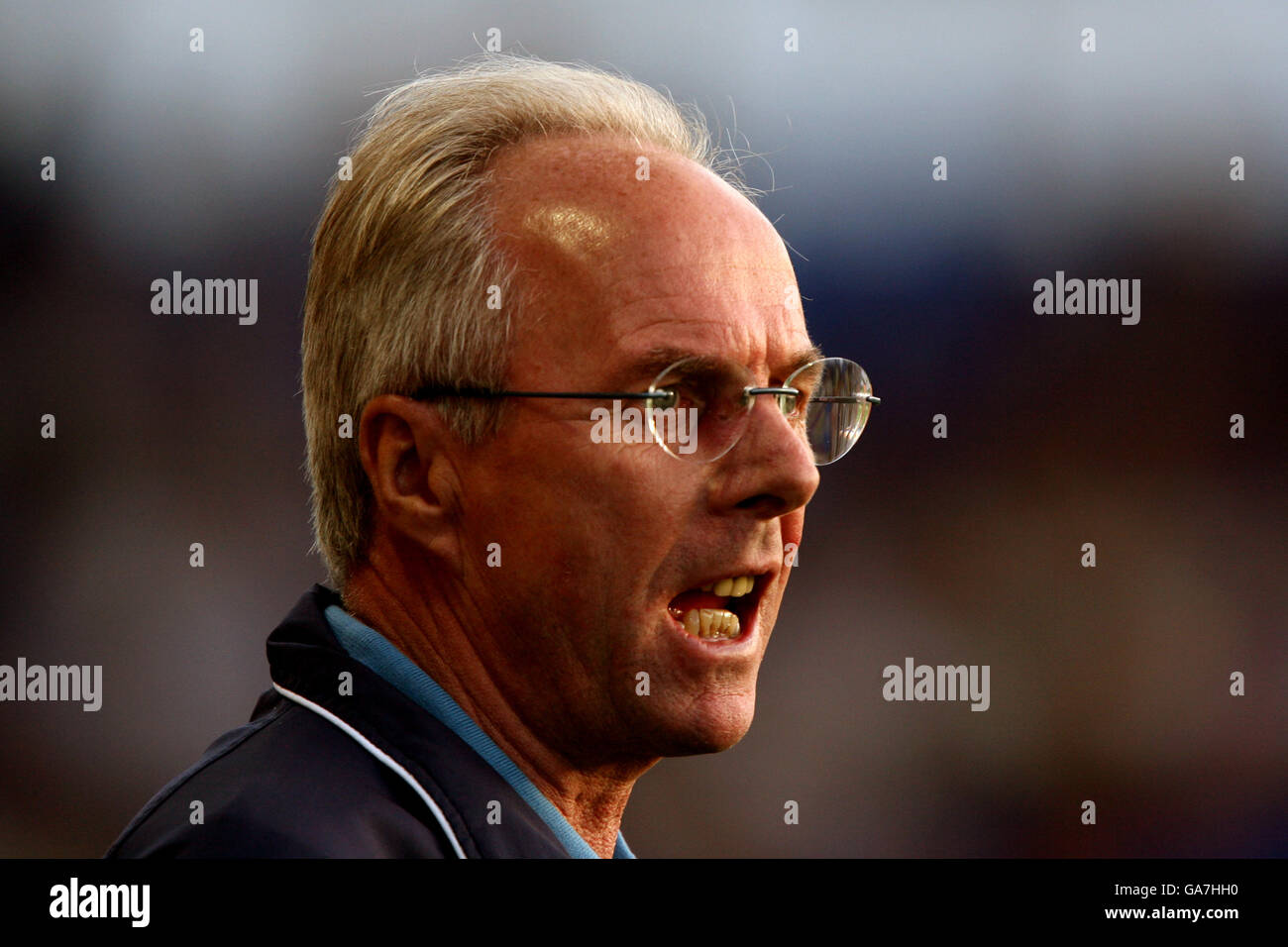 Manchester city manager sven goran eriksson hi-res stock photography ...