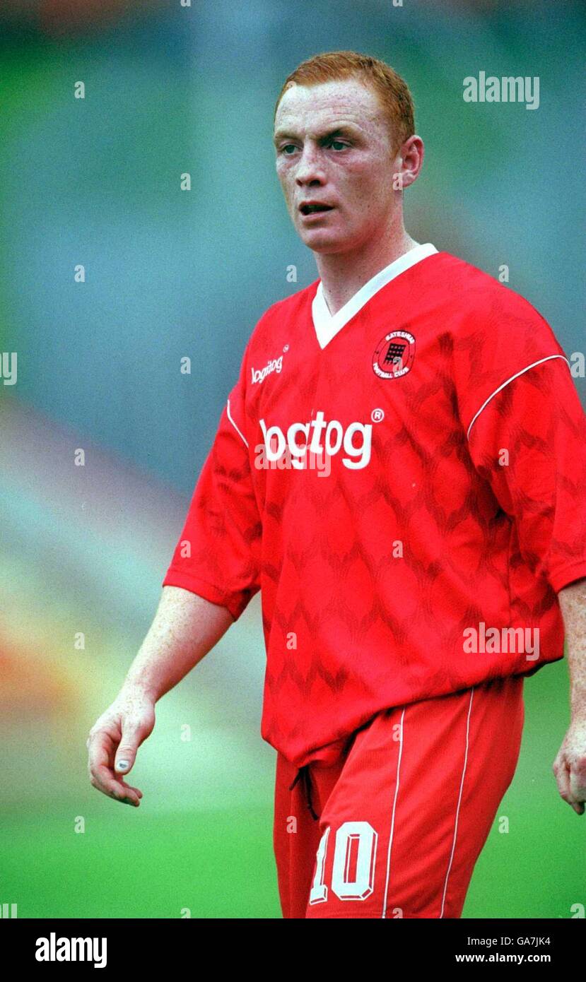 Soccer - Century FM Tournament - Gateshead v Hartlepool United Stock ...