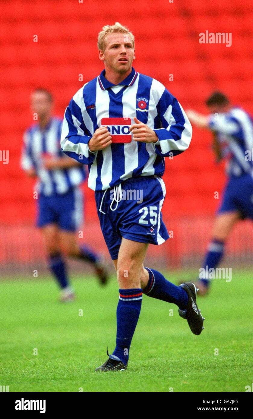 Soccer - Century FM Tournament - Gateshead v Hartlepool United Stock ...