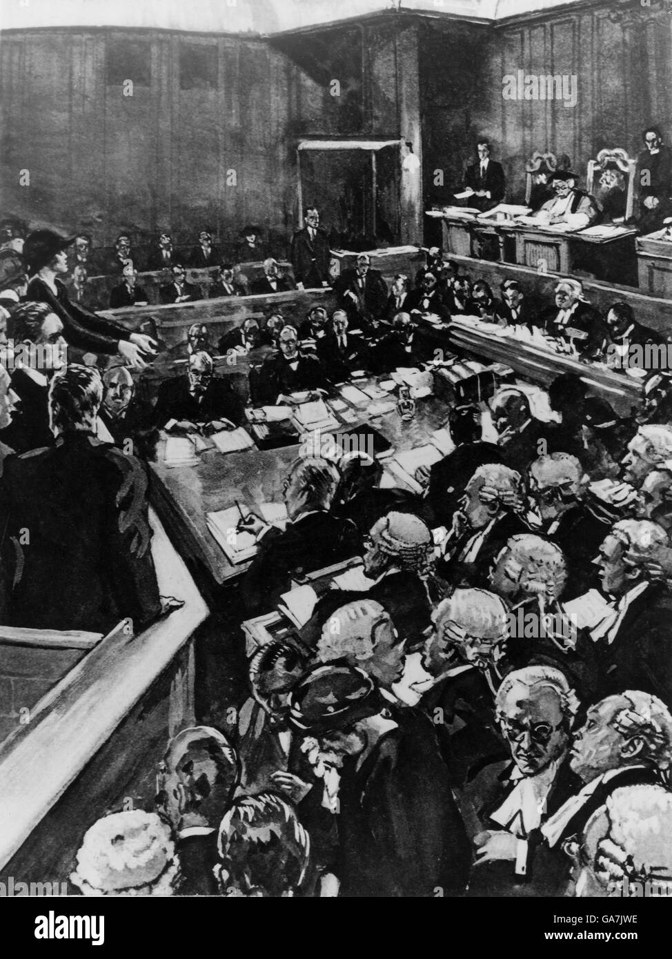 Edith thompson bywaters Black and White Stock Photos & Images - Alamy