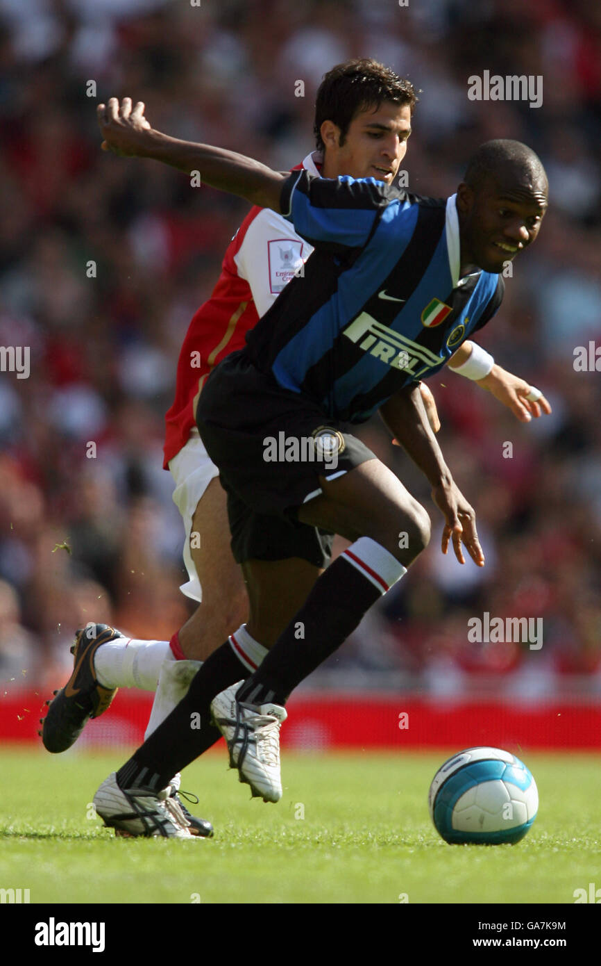 Soccer - Emirates Cup - Arsenal v Inter Milan - Emirates Stadium Stock ...