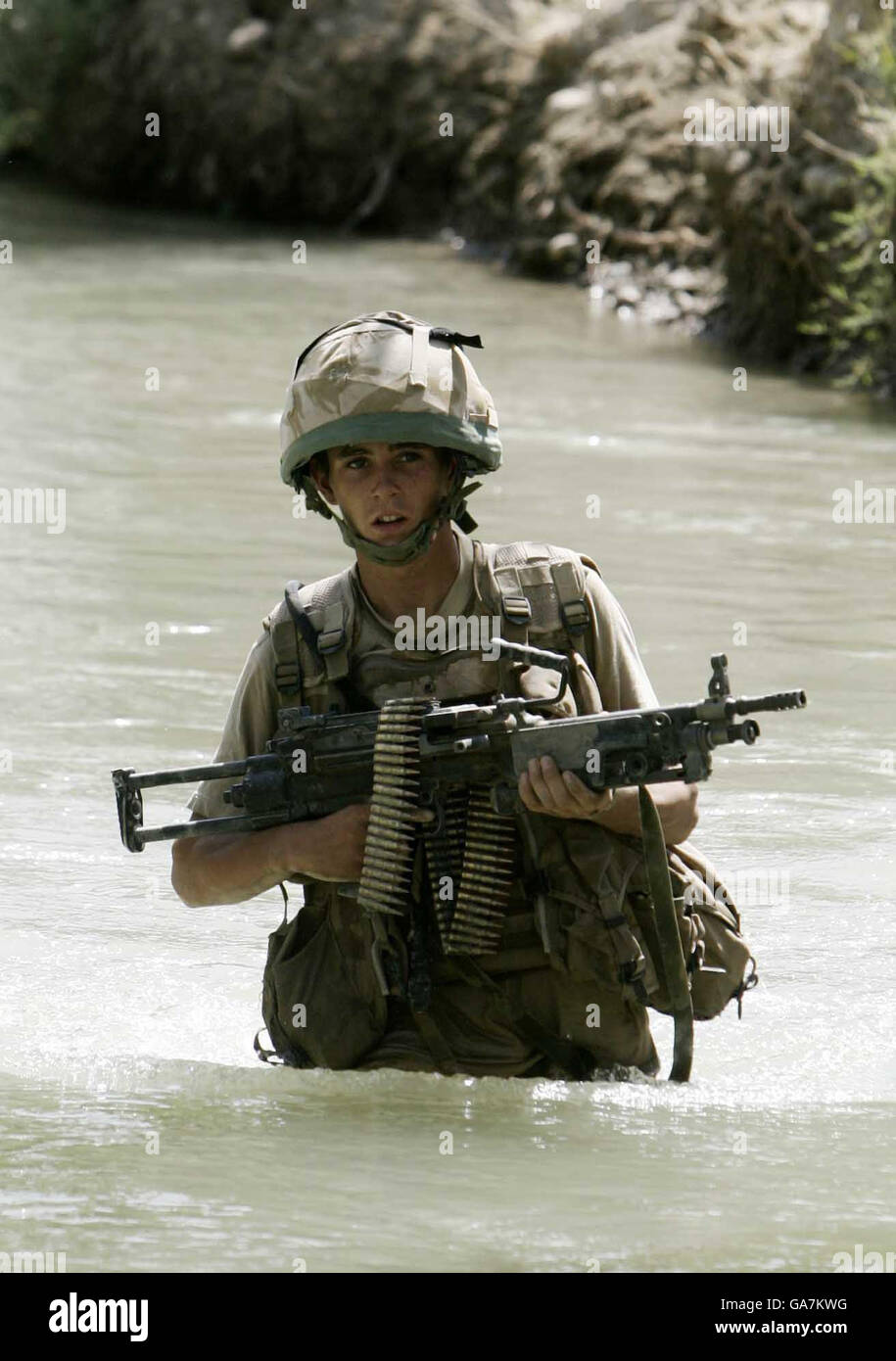 Private Aaron Holmes 19, from Stourport of the Worcester and Sherwood ...