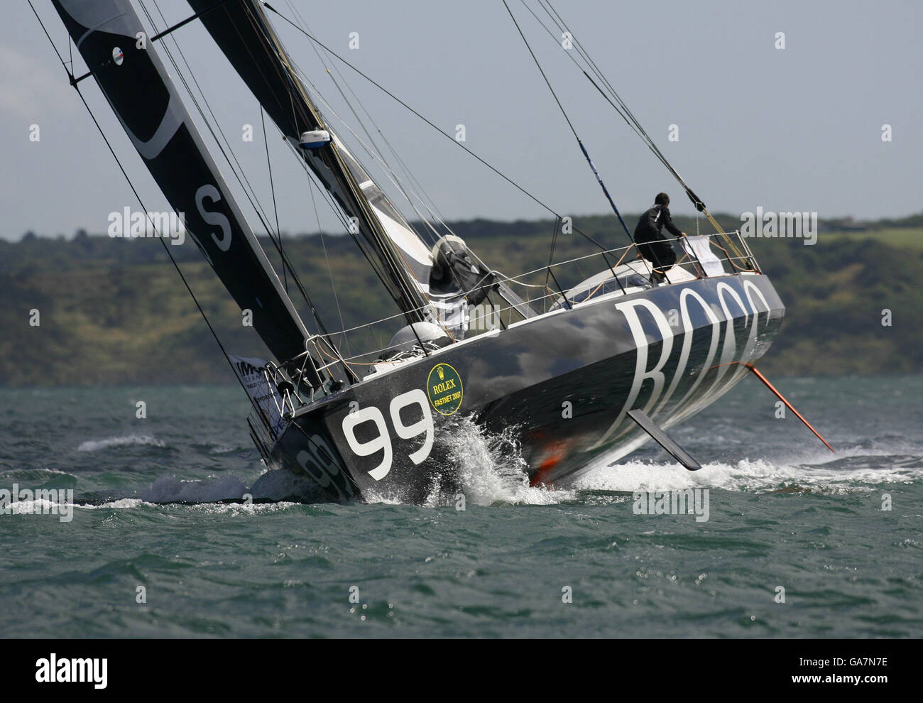 Sailing - Rolex Fastnet Race - The Solent Stock Photo - Alamy
