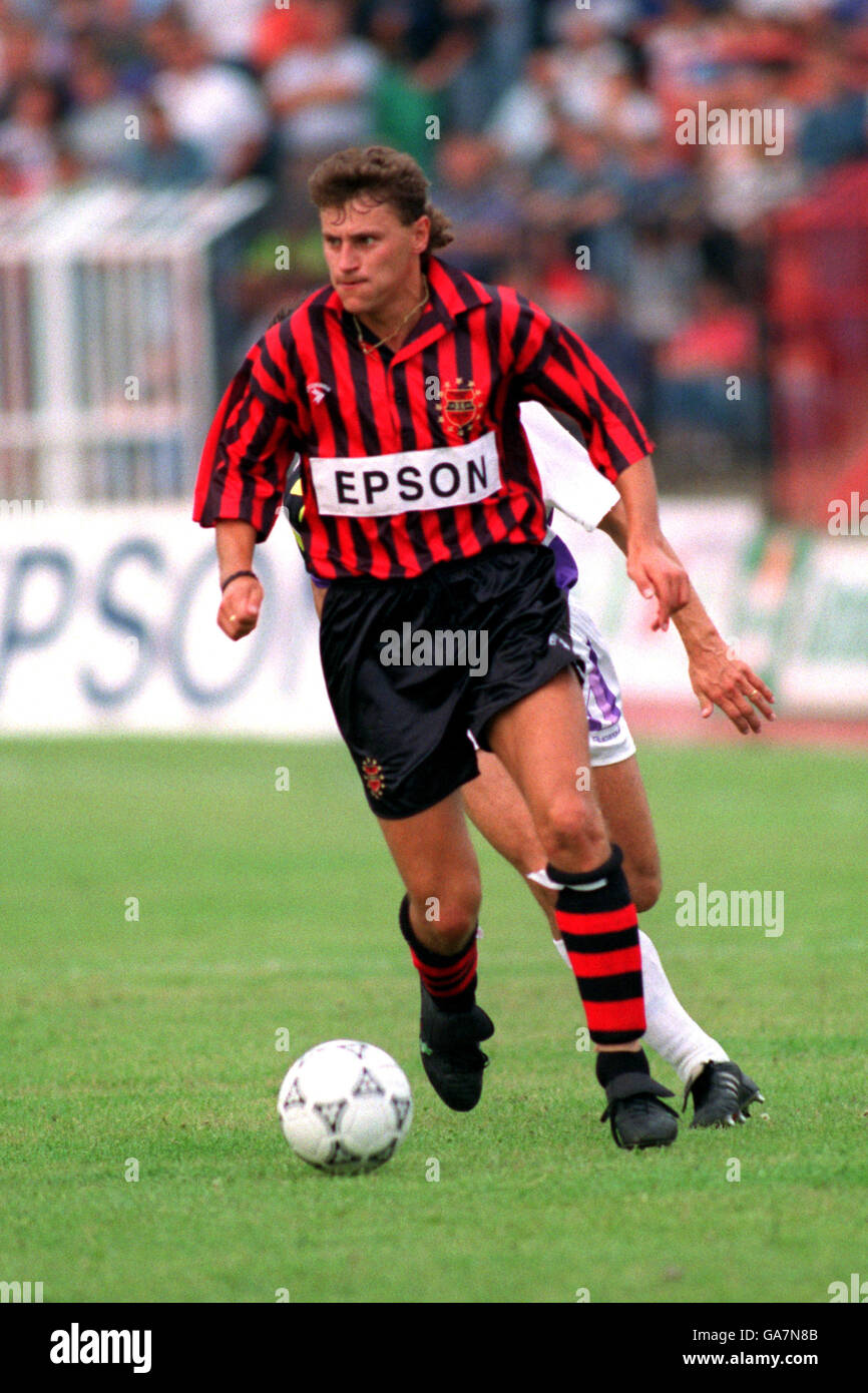 HUNGARIAN SOCCER. JOZSEF DURO, KISPEST-HONVED Stock Photo - Alamy