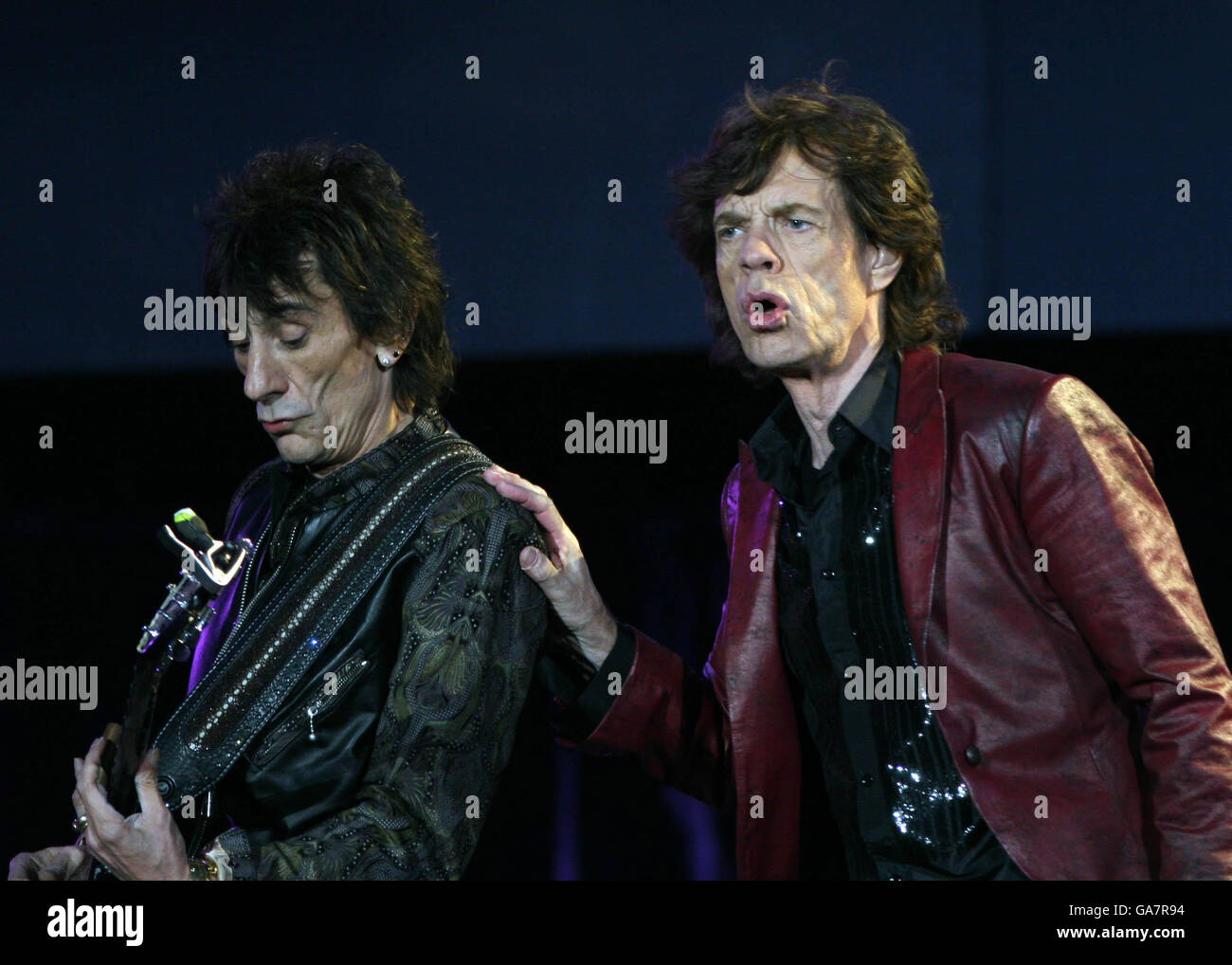 The Rolling Stones in concert - Ireland Stock Photo - Alamy