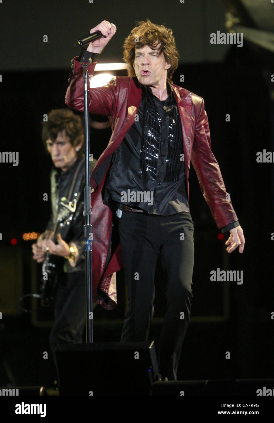 The Rolling Stones in concert - Ireland Stock Photo - Alamy