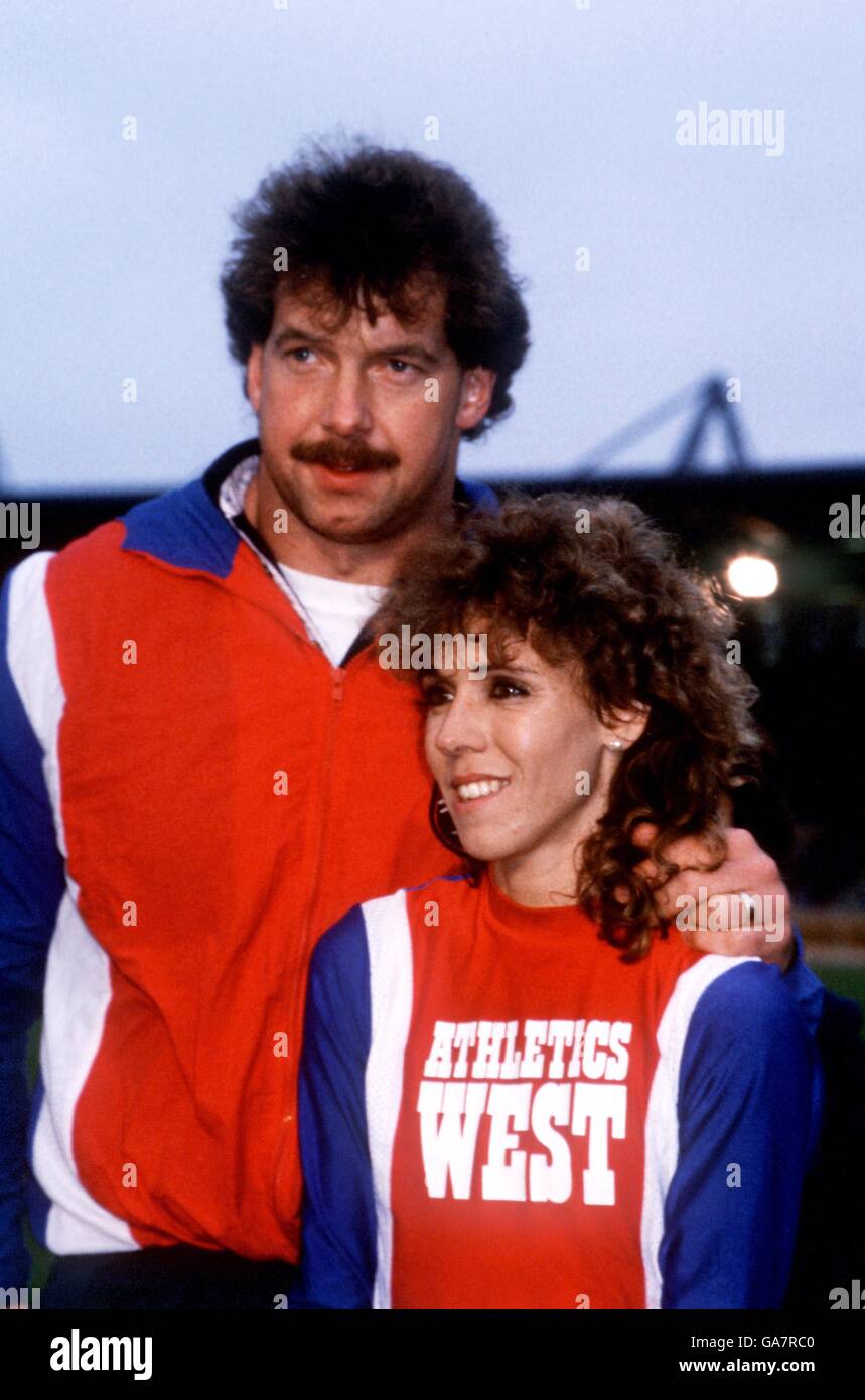 Richard slaney and mary decker slaney hi-res stock photography and ...