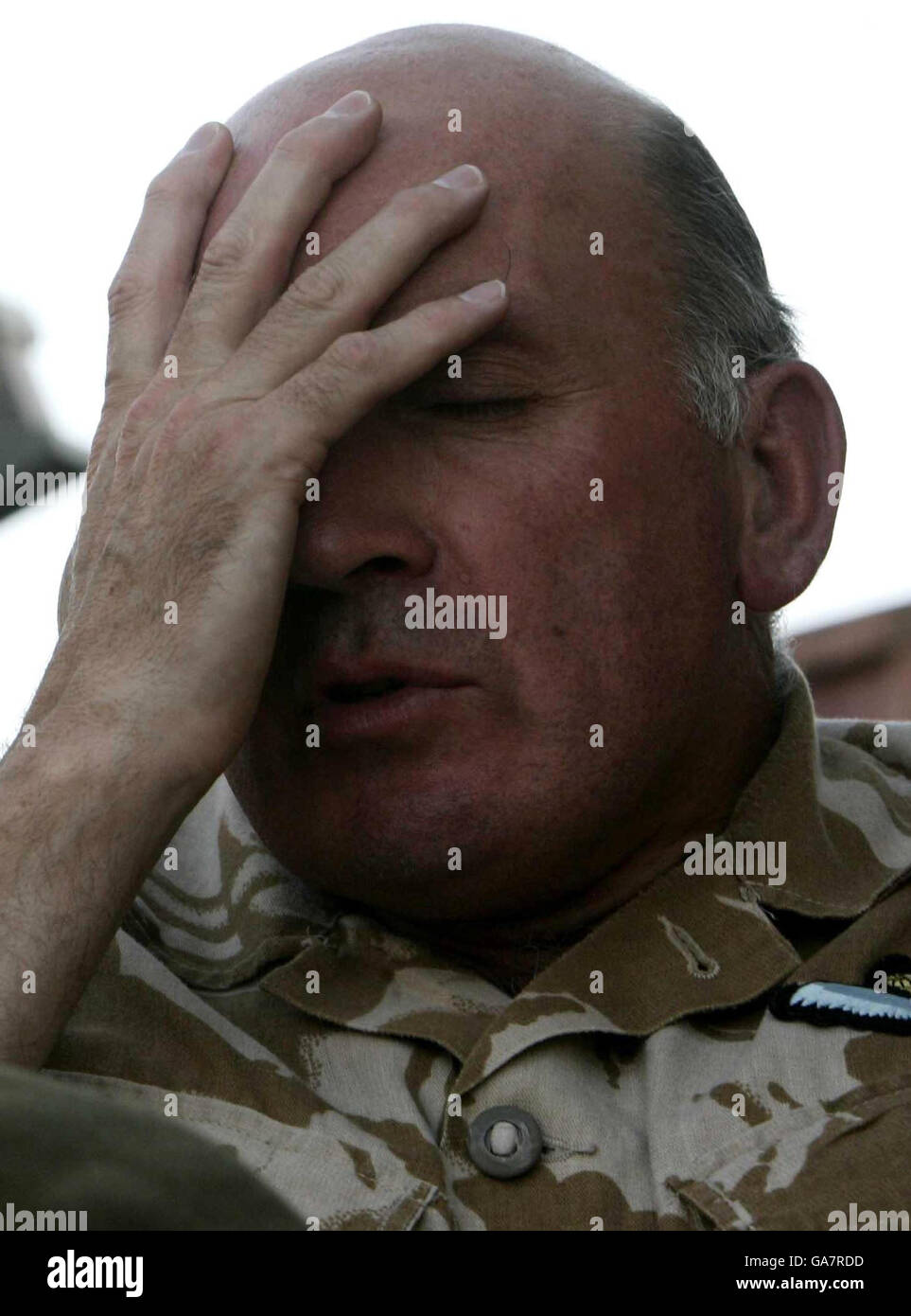 Chief of the General Staff General Sir Richard Dannatt during an ...