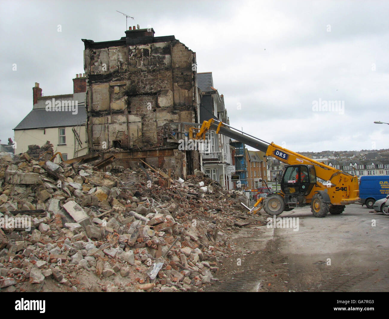 A general view of the Penhallow Hotel in Newquay, Cornwall today Stock ...