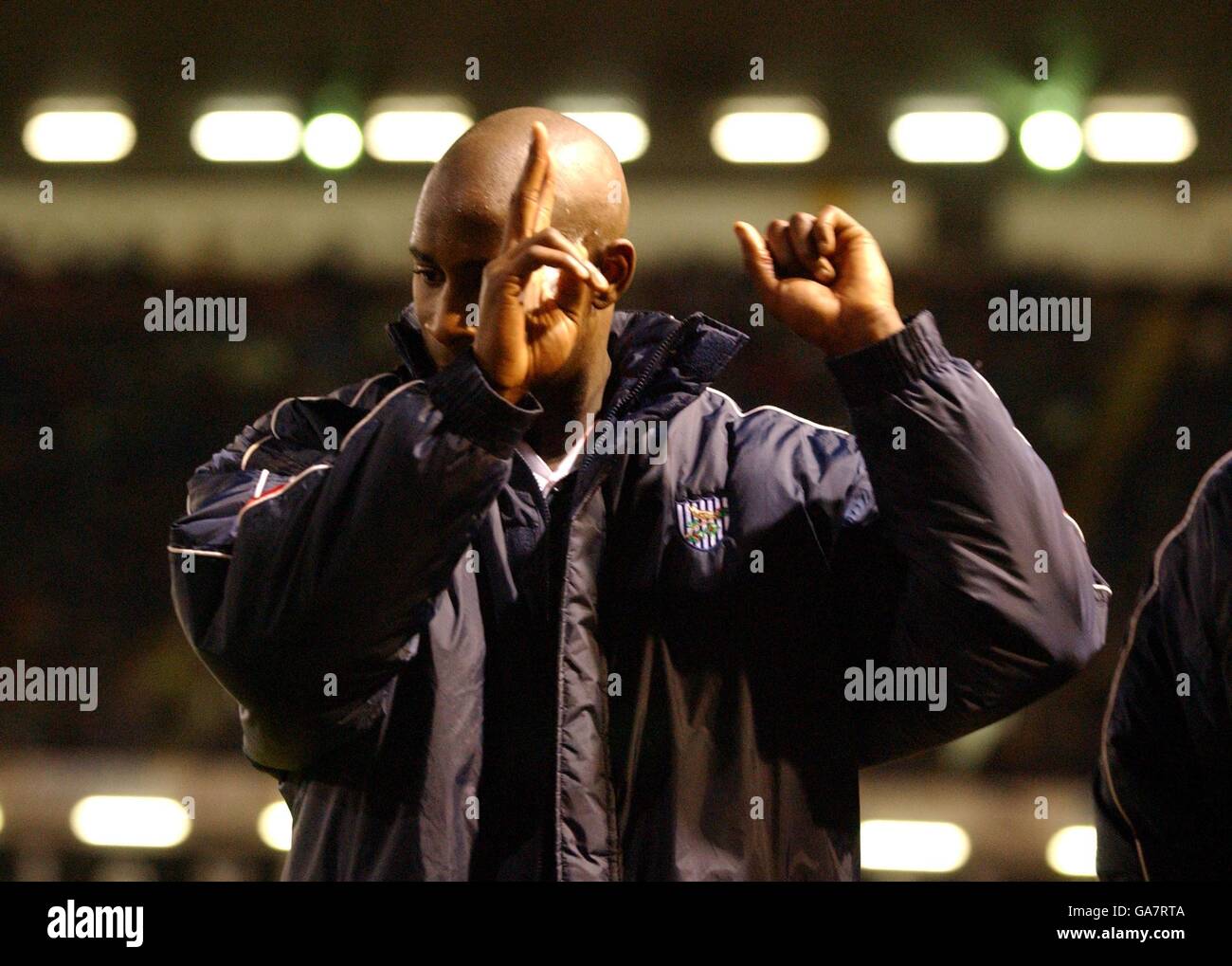 Jason Roberts who scored both of West Bromwich Albion's goals at ...