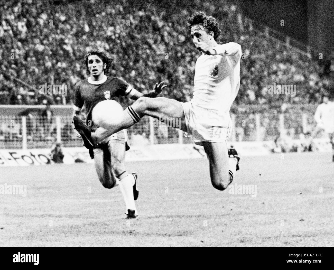 Soccer - World Cup West Germany 74 - Group A - Holland v Brazil Stock ...