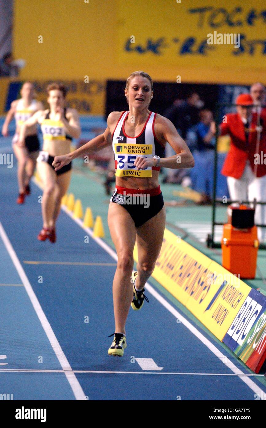 Athletics - Norwich Union AAA Indoor Championships - Cardiff. Catherine ...
