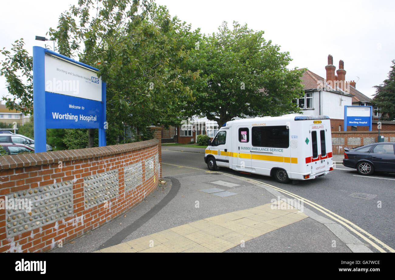 Worthing Hospital Stock Photos & Worthing Hospital Stock Images - Alamy