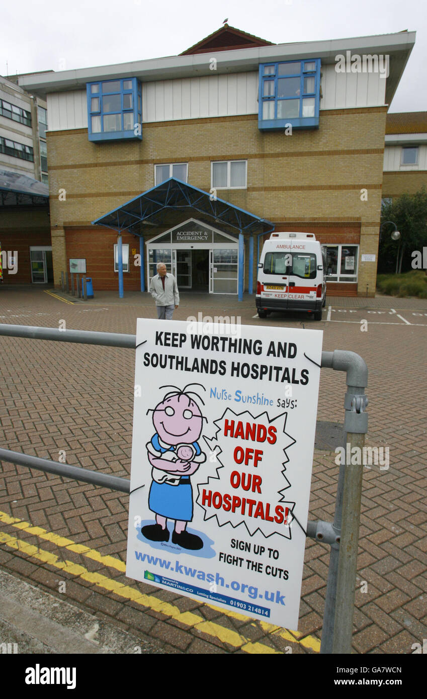 Worthing hospital hi-res stock photography and images - Alamy