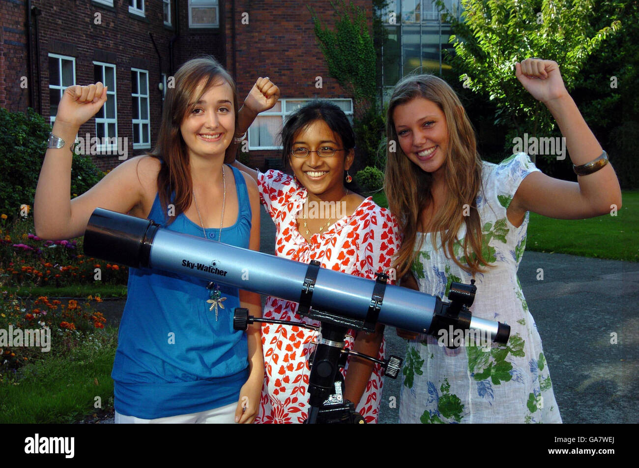 (Left to right) Jennifer Atcheson, Gayathri Kumar and Lydia Wild ...