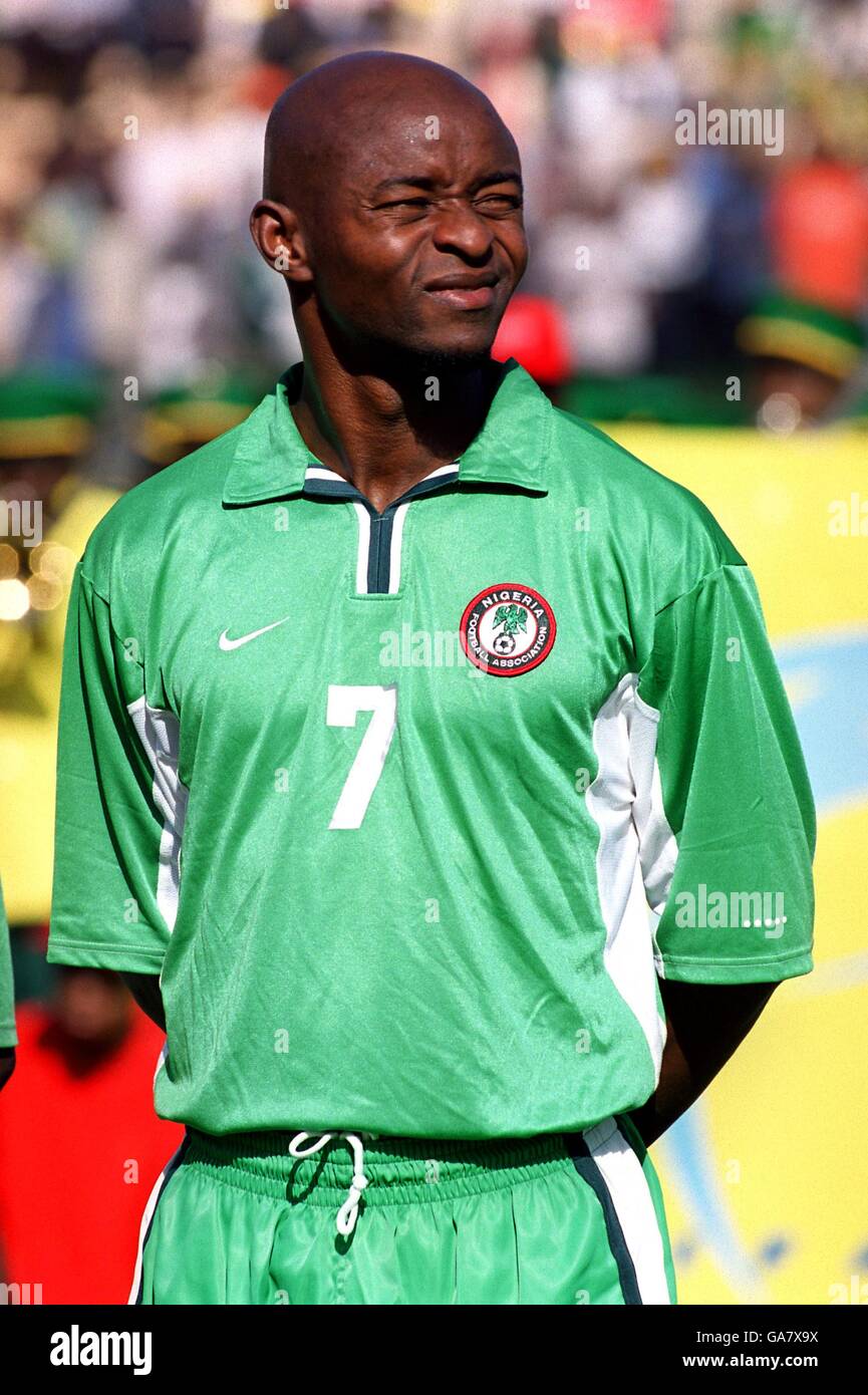 Soccer african nations cup mali 2002 semi final nigeria senegal hi-res ...