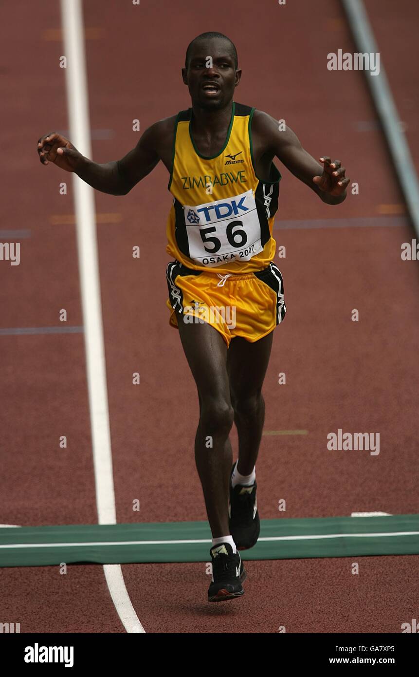Athletics - IAAF World Athletics Championships - Osaka 2007 - Nagai Stadium. Mike Fokoroni ...