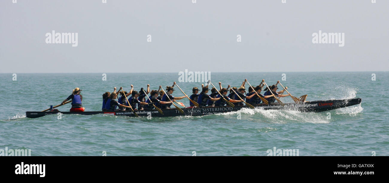 Dragon boat cross-channel race Dragon boat cross-channel race Dragon ...