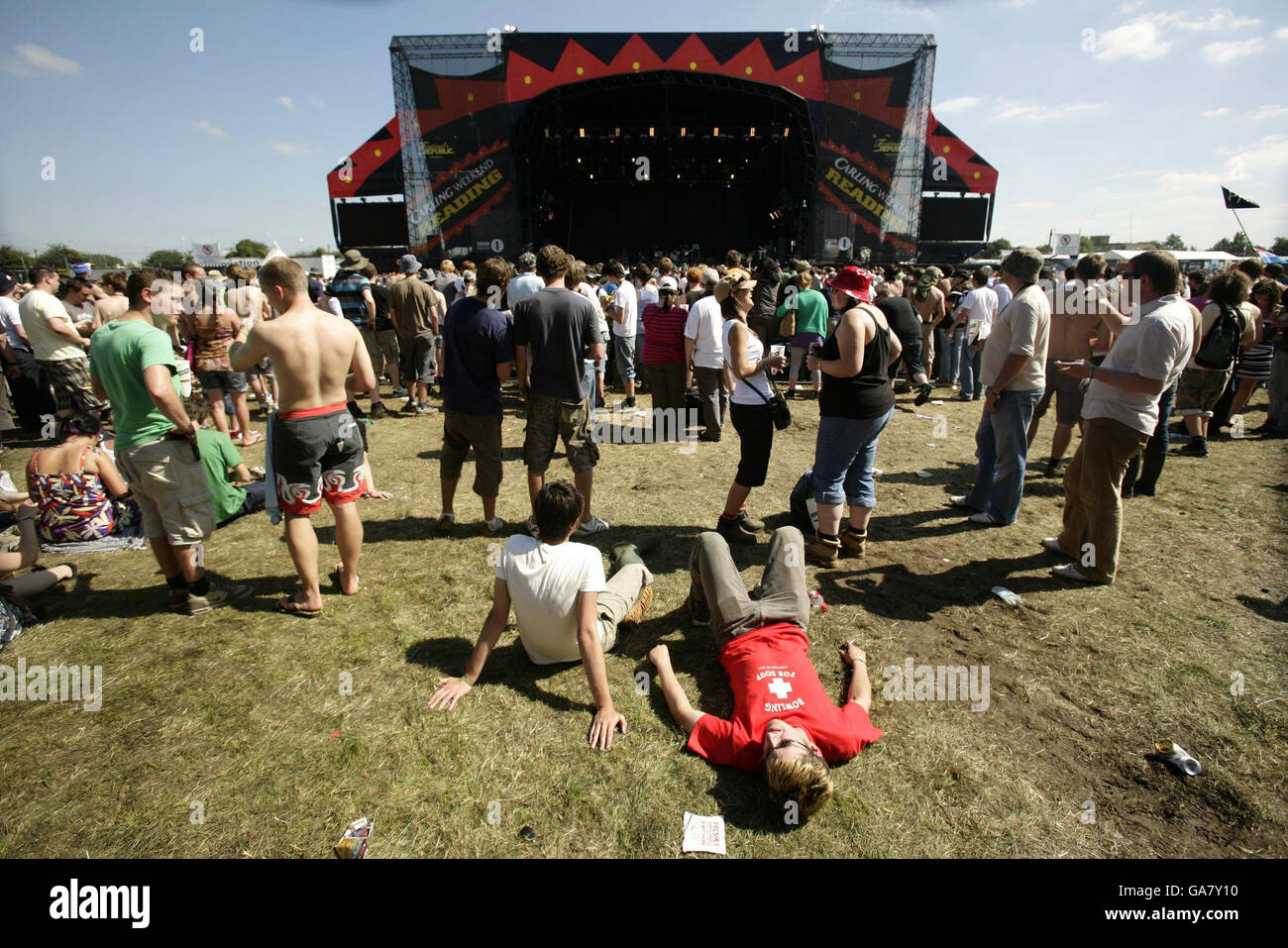 Carling Reading Festival 2007 Stock Photo - Alamy